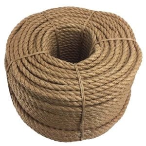 6mm Synthetic Manila Floating Rope 220 Metre Coil - RopeServices UK