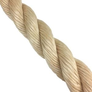 24mm Synthetic Sisal Decking Rope x 15 Metres - RopeServices UK