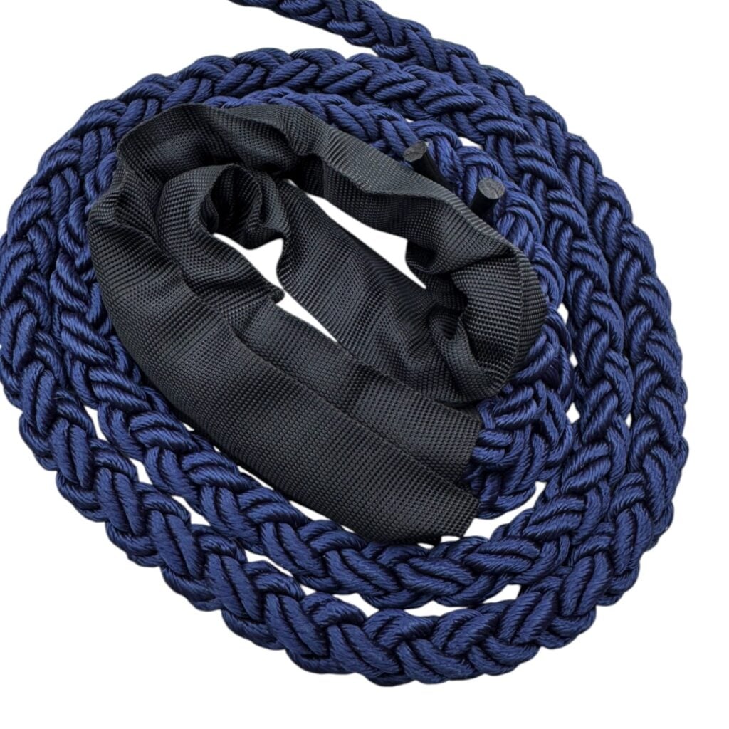 18mm 8st Navy Blue Nylon V Shaped Mooring Bridle With Stainless Steel ...
