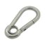 5mm Stainless Steel Carbine Hook With Eyelet - RopeServices UK